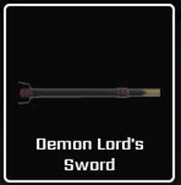 Second Piece Demon Lord Sword (rimuru sword)