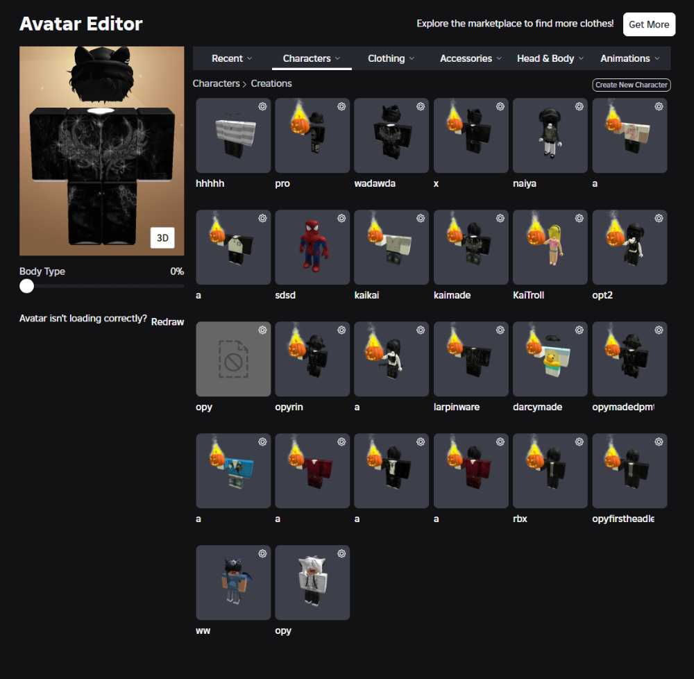 Headless / +150K Robux Spent / Many GamePasses / Can Be Both Gender ...