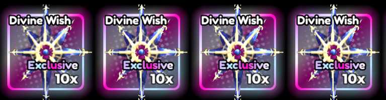 Divine Wish x100 Anime Defenders