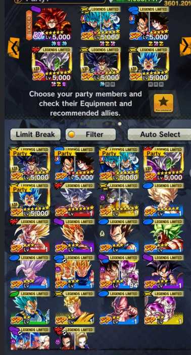 N358 NEW FUSION - UL SS4 Gogeta + Vegeta and Goku 9s + SSGSS Goku and ...