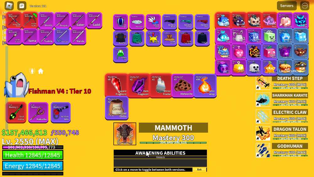 [BLOX FRUITS] Account FULL GEAR Race FISHMAN + SOUL GUITAR +Godhuman ...