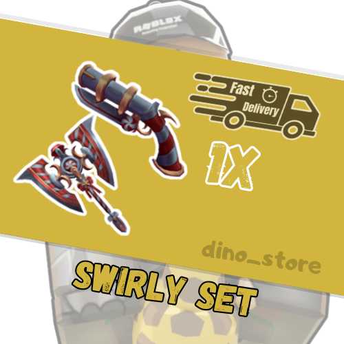swirly set ( swirly axe + swirly gun ) - mm2