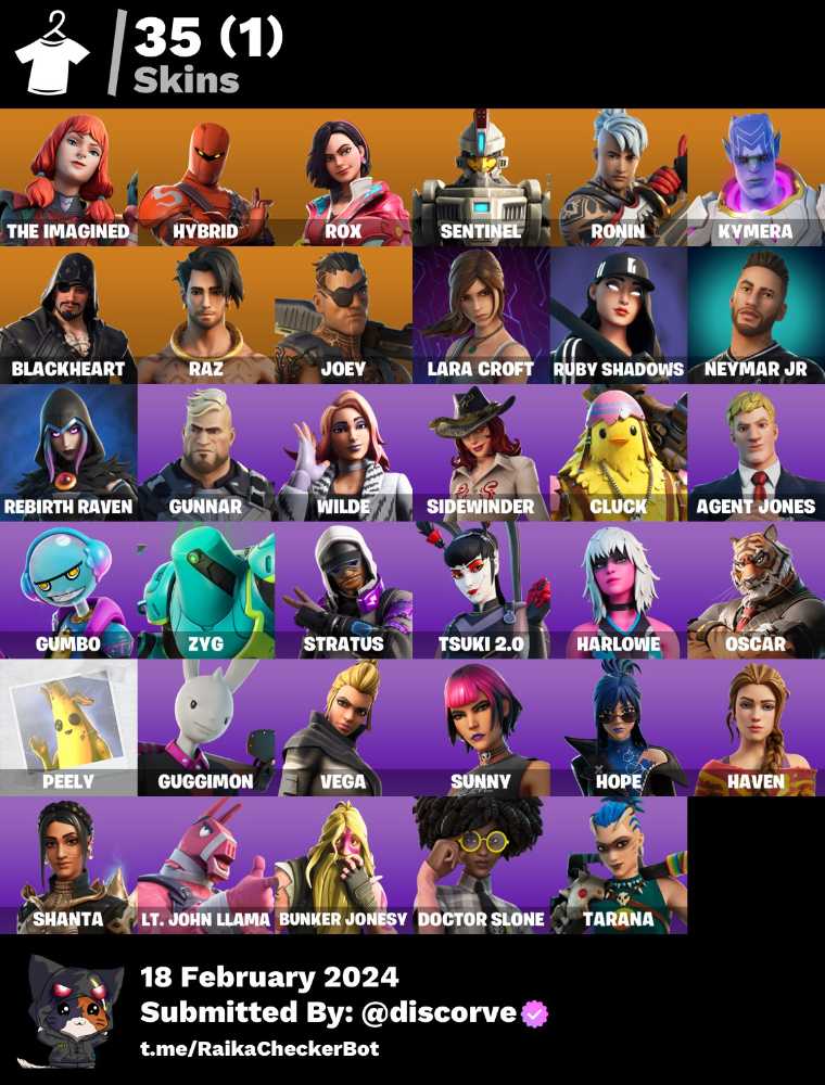 FA PC/XBOX/PSN/SWITCH 35 SKINS, TAKE THE ELF, ORANGE JUSTICE, HOT MARAT ...