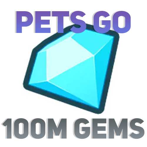 100M Million Gem - Pets GO PSGO