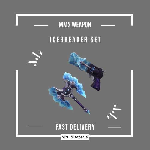 Roblox - Murder Mystery 2 - MM2 - Icebreaker Set - Cheap And Fast ...