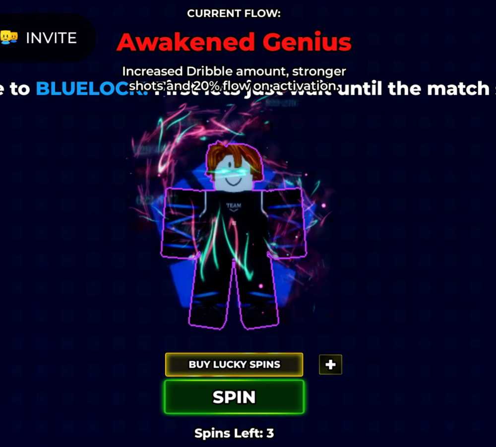 Gagamaru style + AWAKENING GENIUS[ blue lock rivals ] account not verified