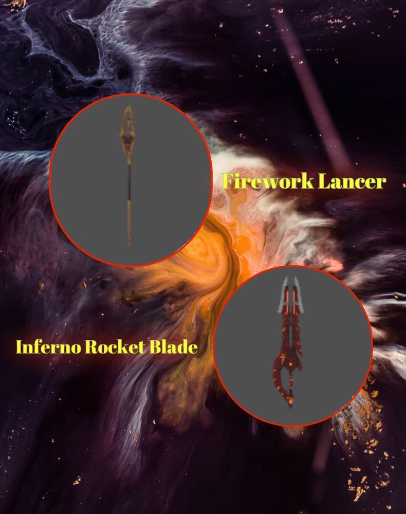 Firework Lancer + Inferno Rocket Blade / GPO | 2 YEARS