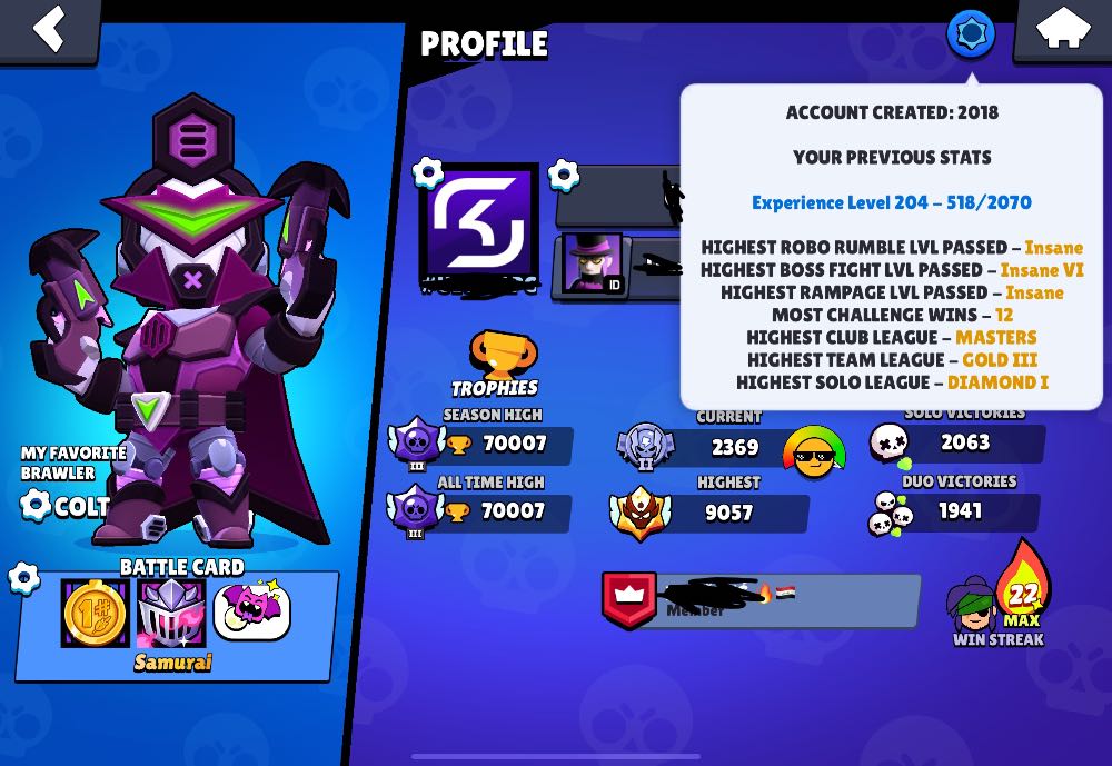 The best account with 70k and masters ranked see discription