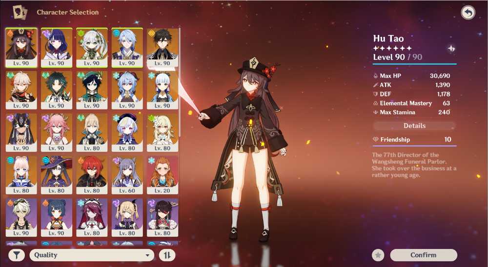 #153 [ASIA] AR59 6Sign 45x5HUTAO C1 HOMA, BAAL ENGULF, NAHIDA SIGN ...