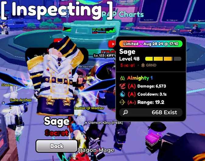 Anime Defender (Roblox) - Almighty Sage