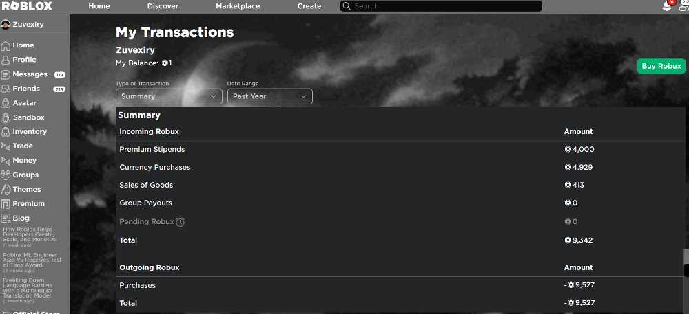 My Main Stack Roblox Account