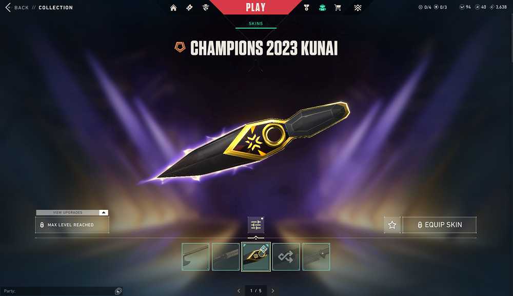 NA | Champions 2023 Bundle, Recon Balisong, Gaia's Vengeance Vandal ...