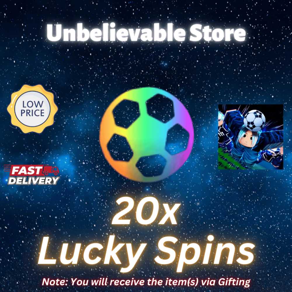 20 Lucky Style Spins - Blue Lock Rivals