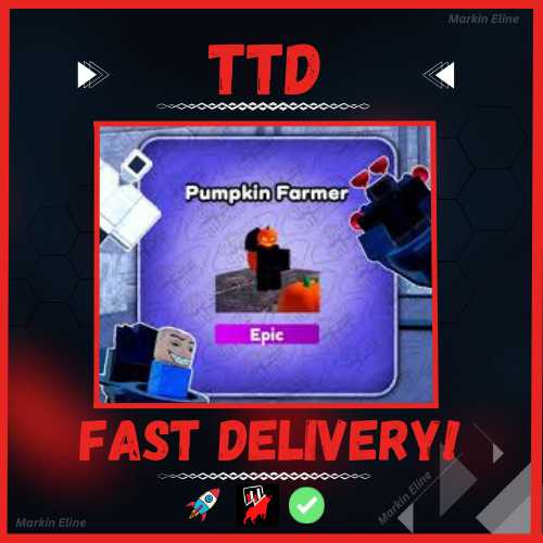 [VIP DEAL - TTD] 2X PUMPKIN FARMER | FAST DELIVERY | ROBLOX | TOILET ...