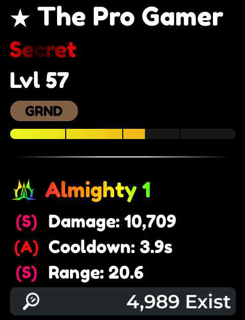 Anime Defenders Almighty Evo The Pro Gamer Sjw Good Stats