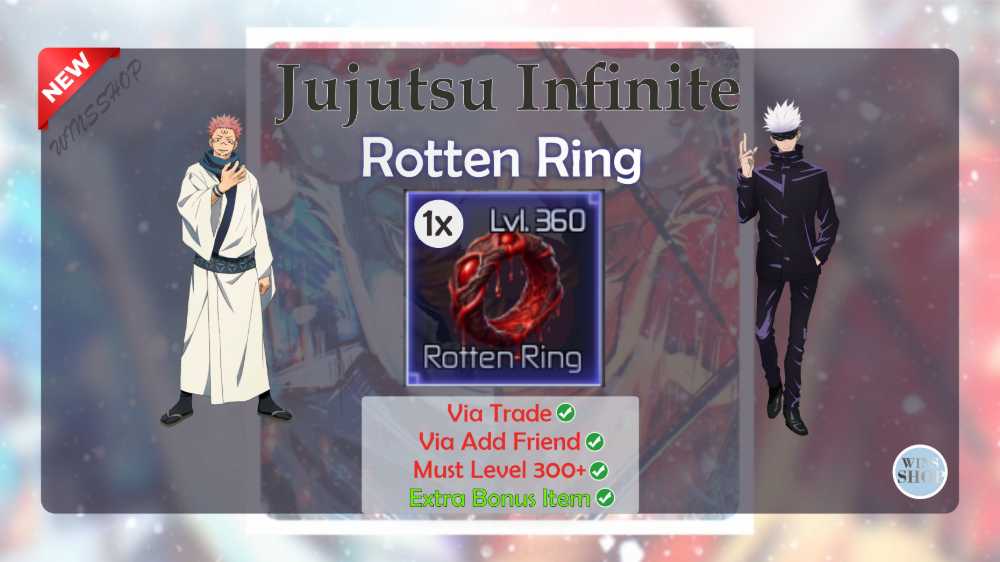 Rotten Ring ( Armor Ring ) - Jujutsu Infinite