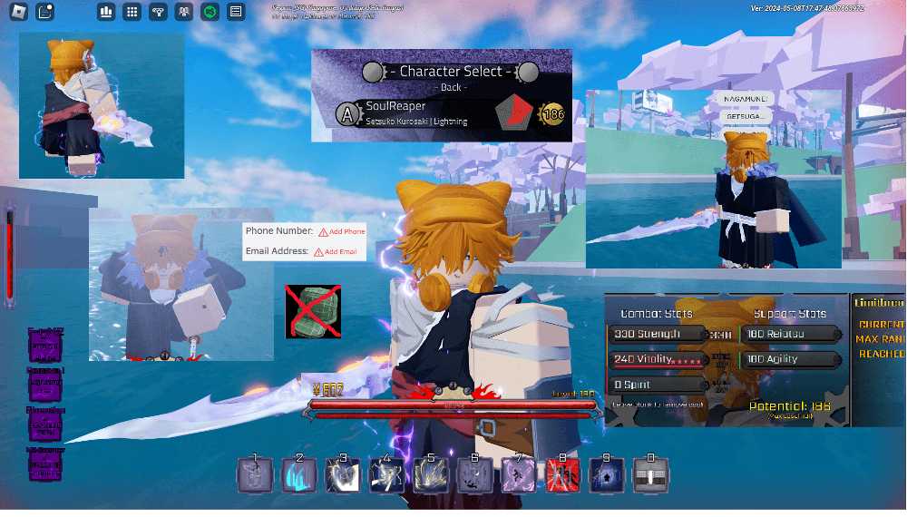 PEROXIDE Lightning/kurosaki FULL MAX RankS+ Bankai max Full Max Full ID ...