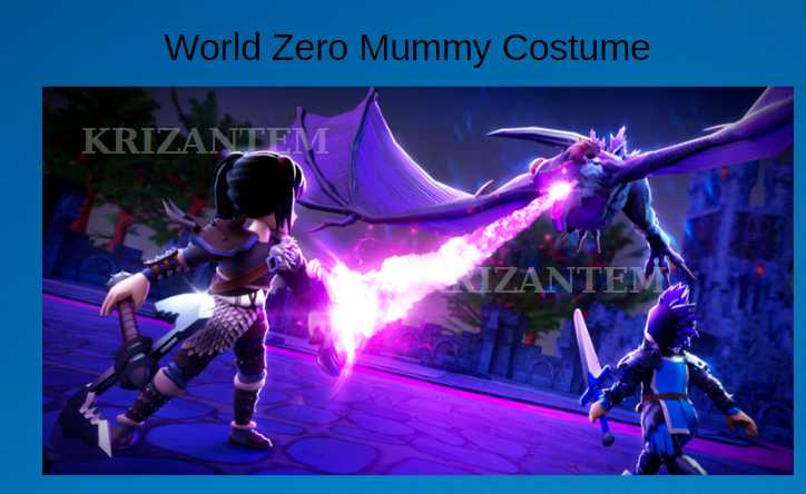 World Zero Mummy Costume