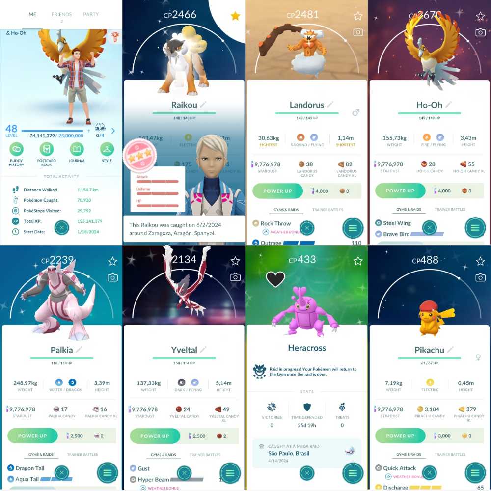 1197 LV48 Legends100:8 Shundo Raikou. Hundo Trio Johto Beasts. Shiny ...