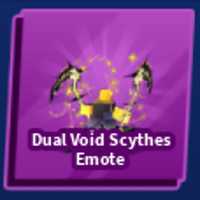 dual void scythes emote