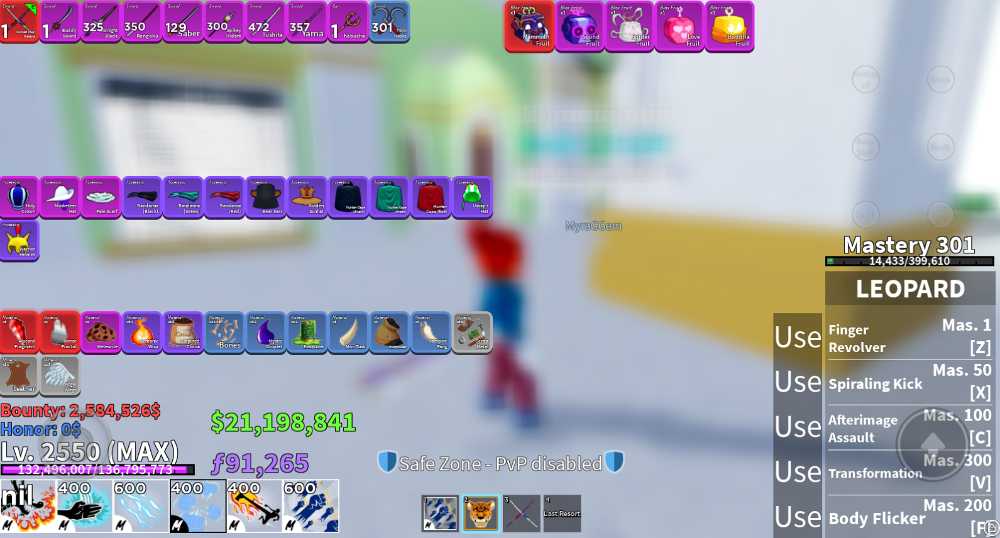 Blox Fruits Lvl 2550godhumancdk Rainbow Haki V3human Fruits Lvl 1leopard Fruitequipped