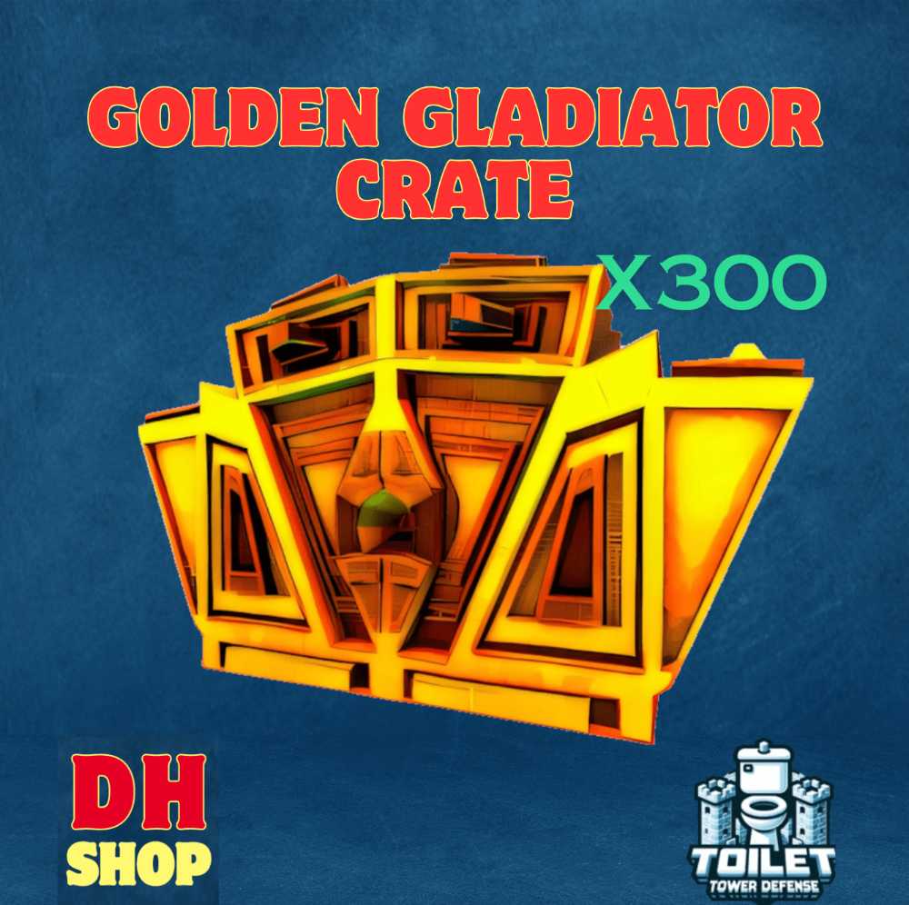 [Best Price]x300 Golden Gladiator Crate Fast Delivery || Roblox ...
