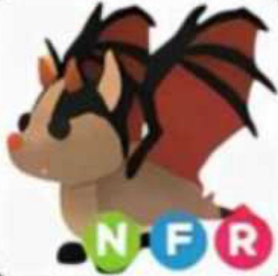 NFR Bat Dragon Neon Fly Ride Bat Dragon Legendary Pet Adopt Me ROBLOX