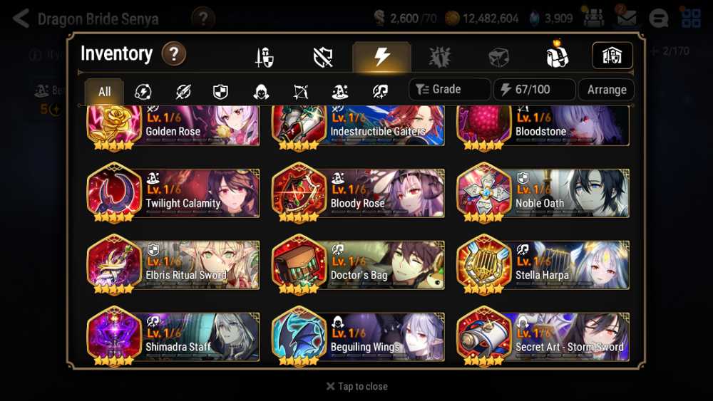 Global Fresh Starter 18 SSR 110+ Summons Dragon Bride Senya Death ...