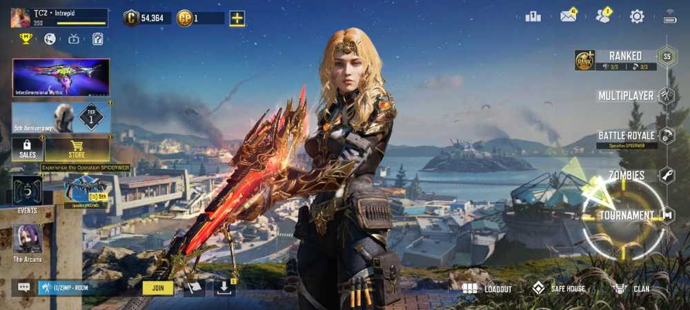 | Lvl 350 | Mythic DLQ33 LotuS Flame | Legendary M4 Black Gold Royal ...