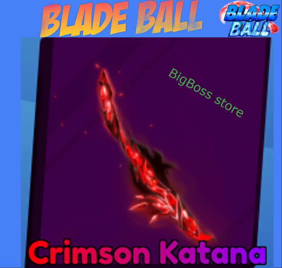 Crimson Katana - Blade Ball