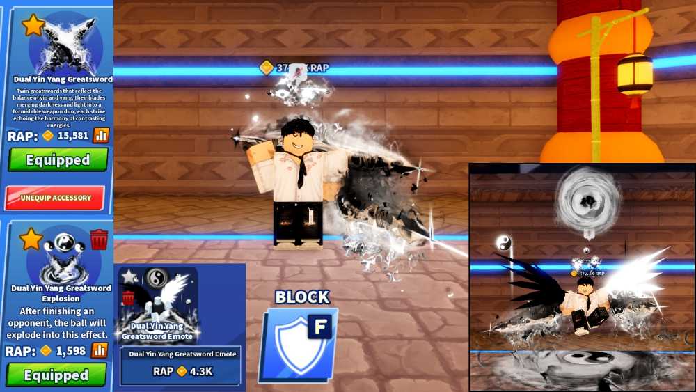[Blade Ball] Dual Yin Yang Greatsword [For Zaid] | via Trade | Best and ...