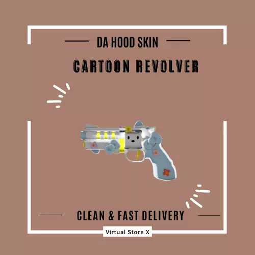Roblox - DH - Da Hood - Cartoon Revolver - High tier Knives / Revolvers ...