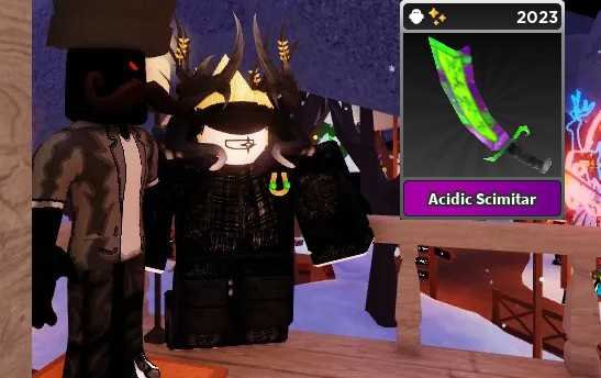 | Survive the Killer! Acidic Scimitar 2023 - Slycer | Roblox