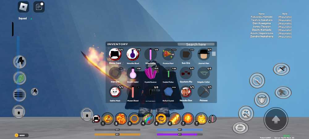 Demonfall - Kamado Clan Sun Breathing Max Prestige ( Read Description ...