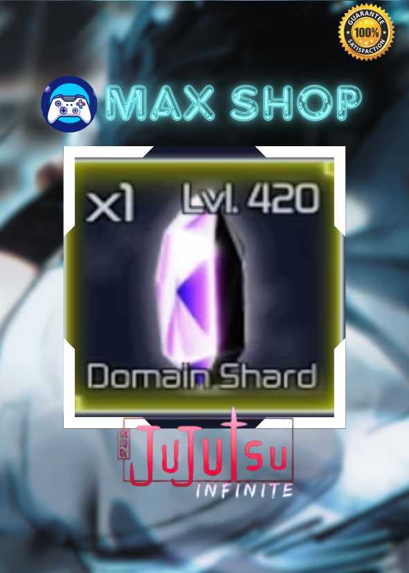 Domain Shard - Jujutsu Infinite | Best Deal