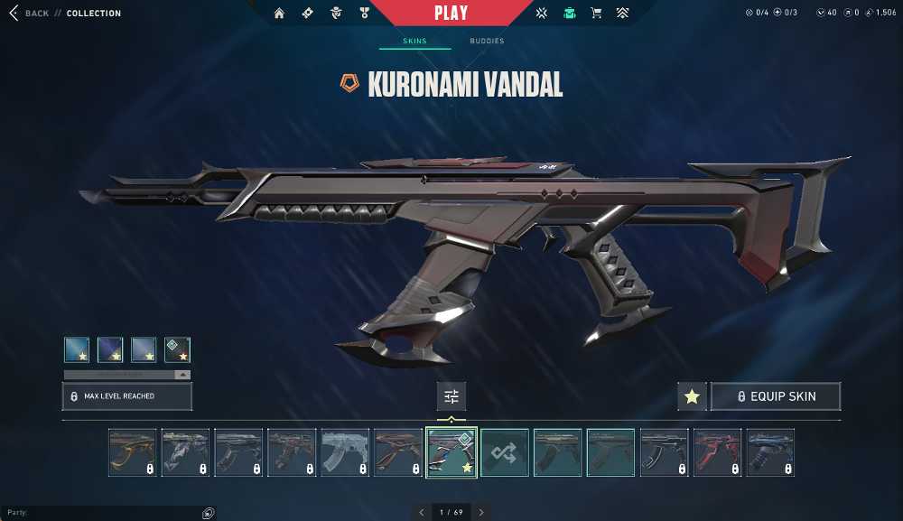 NA | Kuronami Vandal, Neo Frontier Phantom, Guardrail Hammer | 16 Skins ...