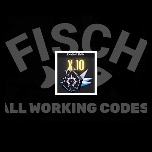 [Fisch] Exalted Relic x10