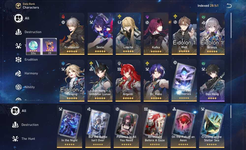 [ASIA TL70] Seele LC, Kafka LC, Argenti LC, DanHeng IL, Luocha, E1 ...