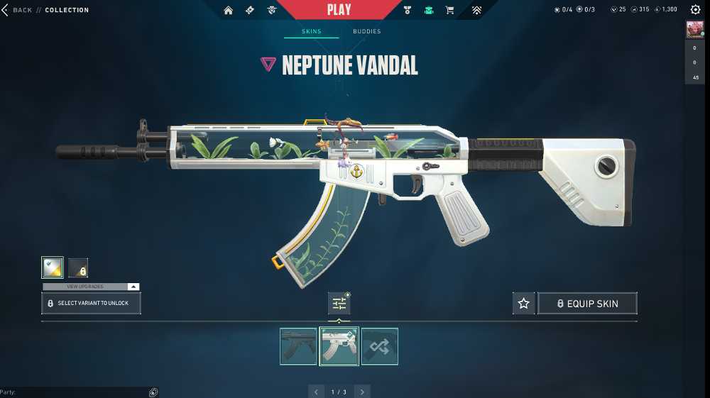 EU - BlastX Phantom - Neptune Vandal - 17 skins