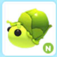 Neon Sprout Snail Adopt Me