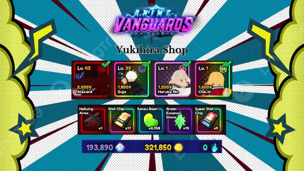 Starter Account lvl 86 Secret Alucard, Gojo (Solar), Haruka Rin, 190K ...