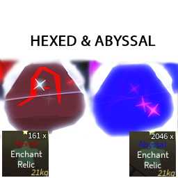 Fisch | ABYSSAL AND HEXED ENCHANT RELICS | FAST DELIVERY