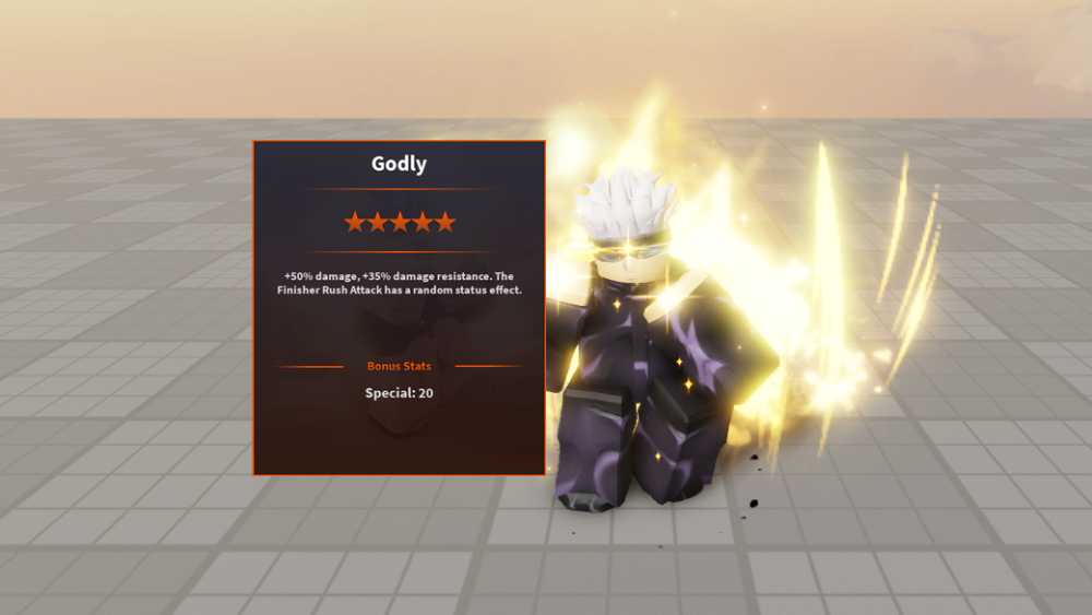 Godly The Strongest | Gojo Satoru | 20s | AUT | A Universal Time