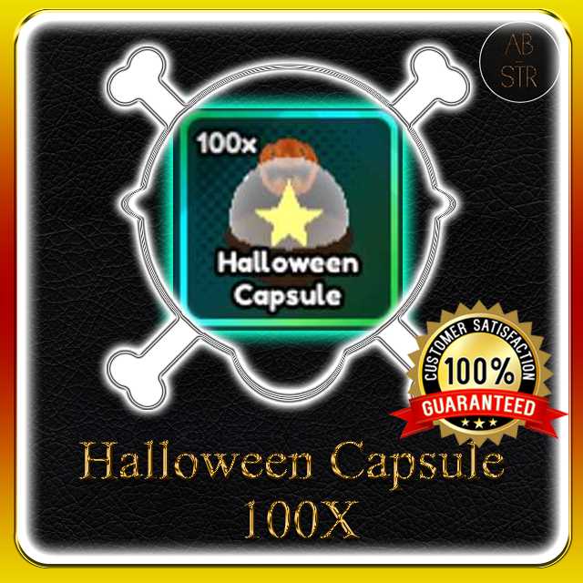 Halloween Capsules 100 X | Anime Last stand | ALS | Roblox