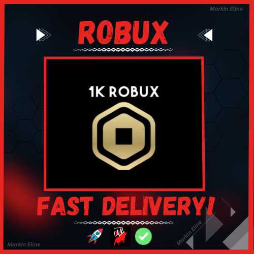 [Best Deal - Clean] 1000 ROBUX | Fast Delivery | Roblox | Cheapest Price! ️