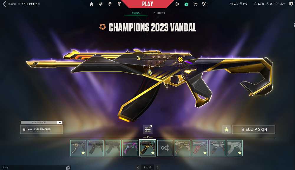 EU | Champions 2023 Vandal, Prelude to Chaos Vandal, Neptune Vandal ...