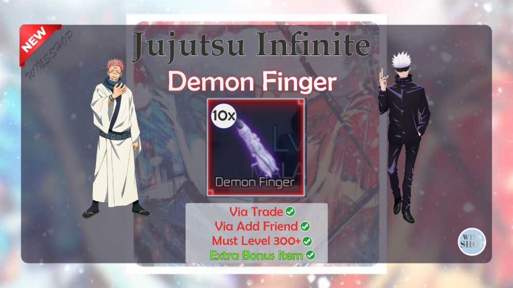 Demon Finger x10 - Jujutsu Infinite