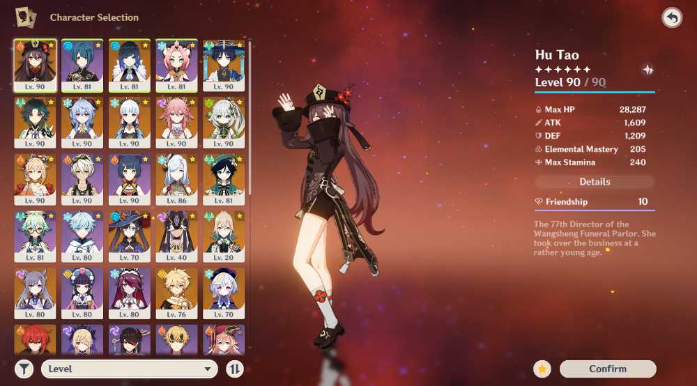 AR 59 / 18+14 Leg / Shenhe C6 / Hu Tao C2 + Staff Of Homa / Venti ...