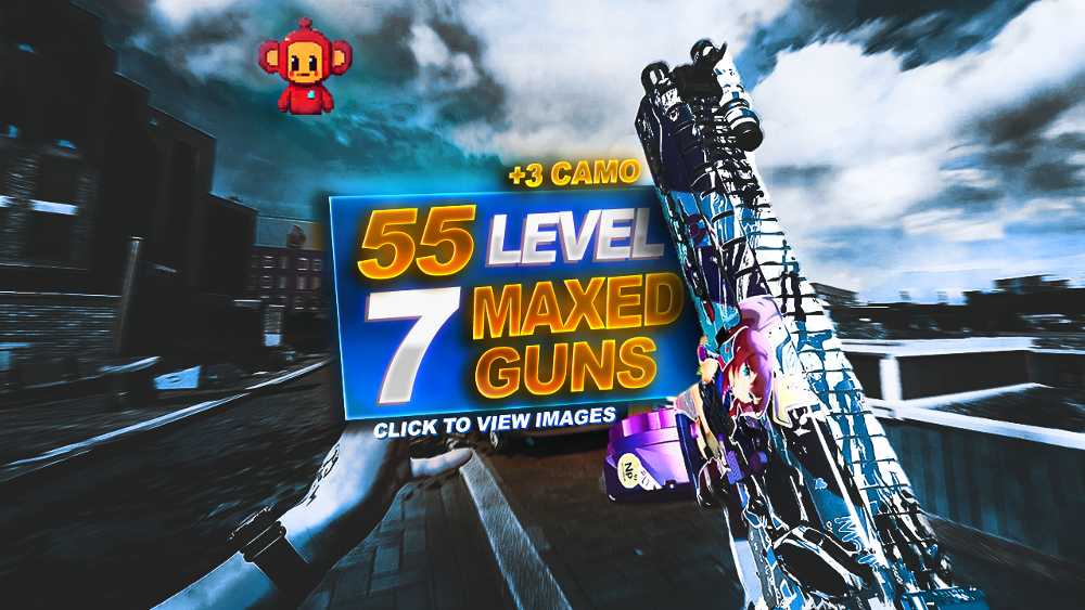 Instant Delivery | Warzone 3 Account - Level 55 + 3 Camos | 7 Maxed ...