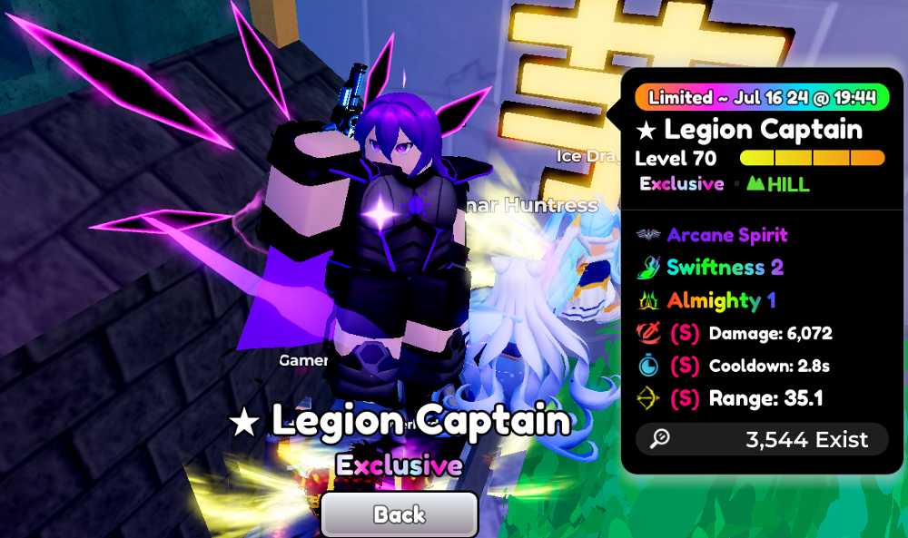 Anime Defenders | Double Trait (Almighty+Swiftness2) Legion Commander ...